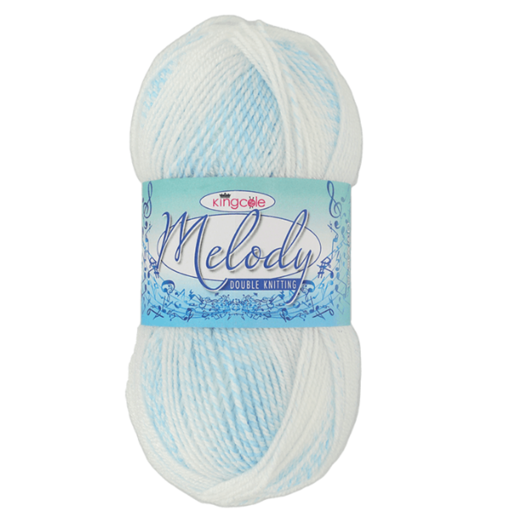 King Cole Melody DK Yarn 100g | Variegated Acrylic | My Wool Affair
