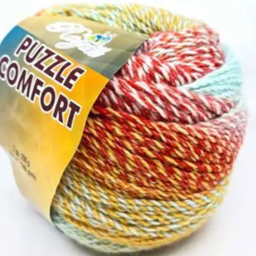 Rozetti Puzzle Comfort Yarn 200g | Cotton Acrylic Blend | My Wool Affair